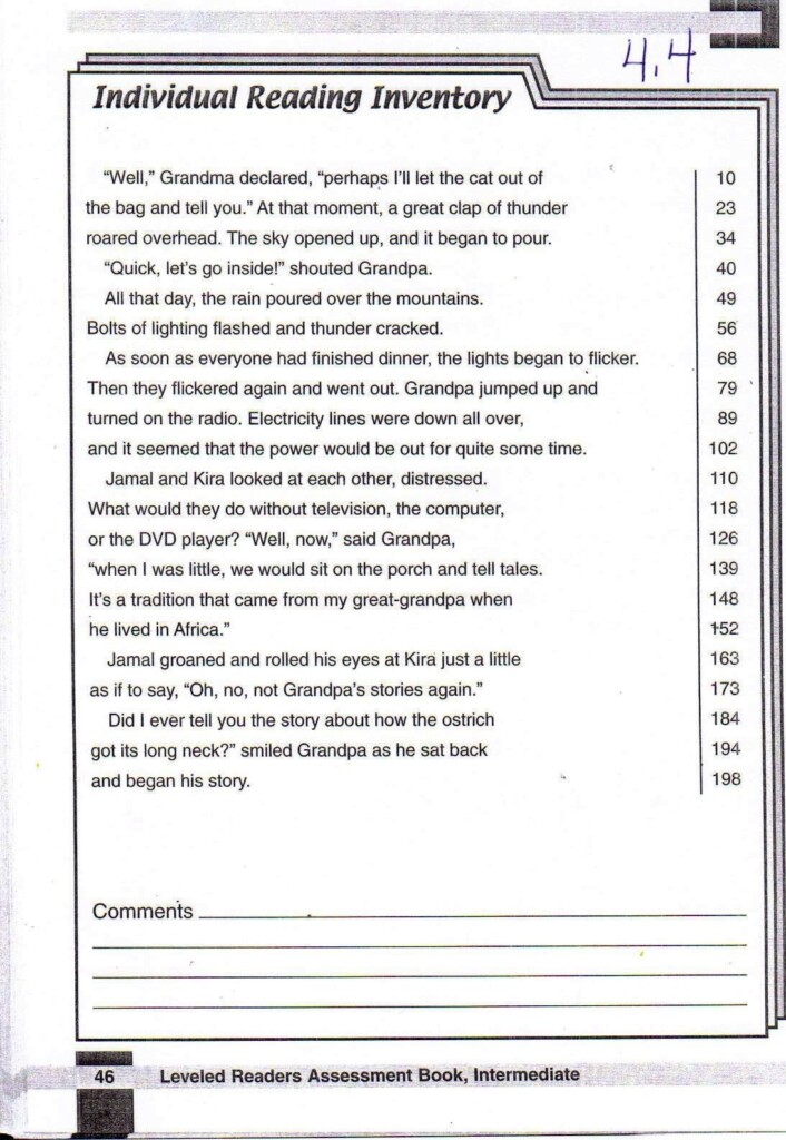 Free Printable 4Th Grade Reading Fluency Passages - smartteachpages.com