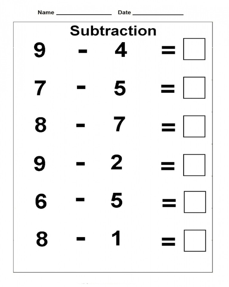 1St Grade Math Printable Exercises - smartteachpages.com