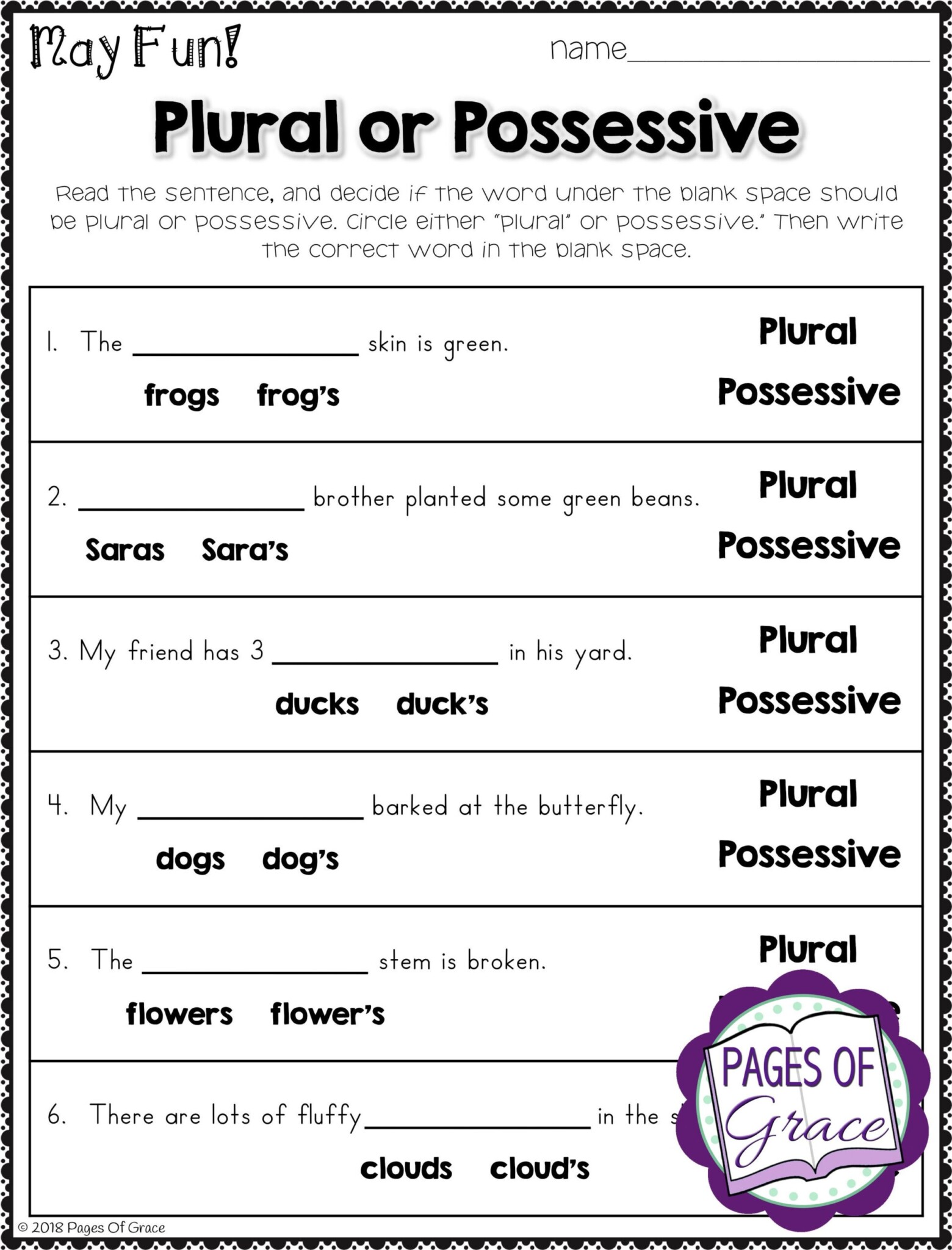 2Nd Grade Ela Worksheets Free Printable - smartteachpages.com
