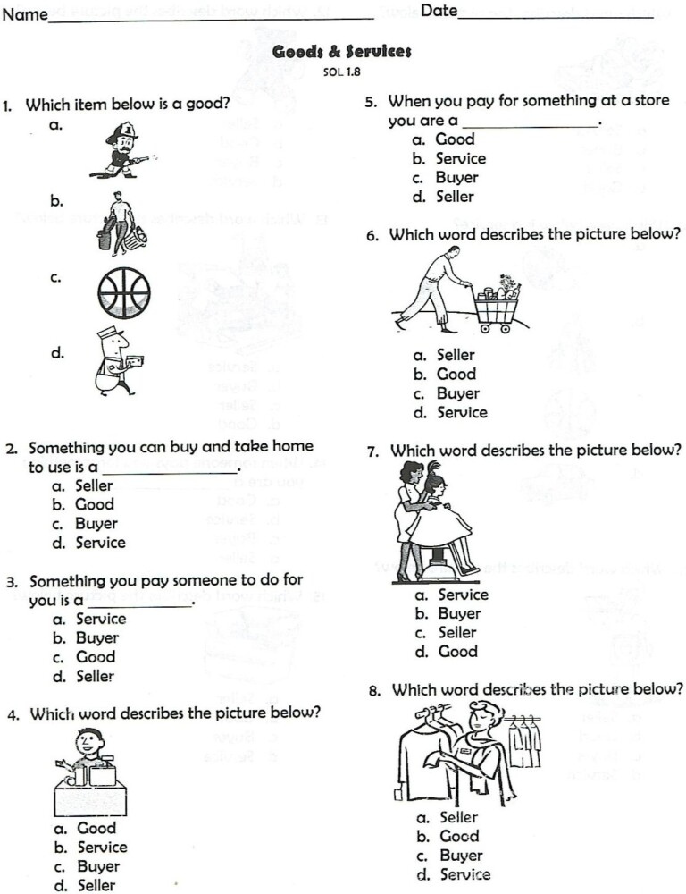 1St Grade Social Studies Free Printable Worksheets - smartteachpages.com