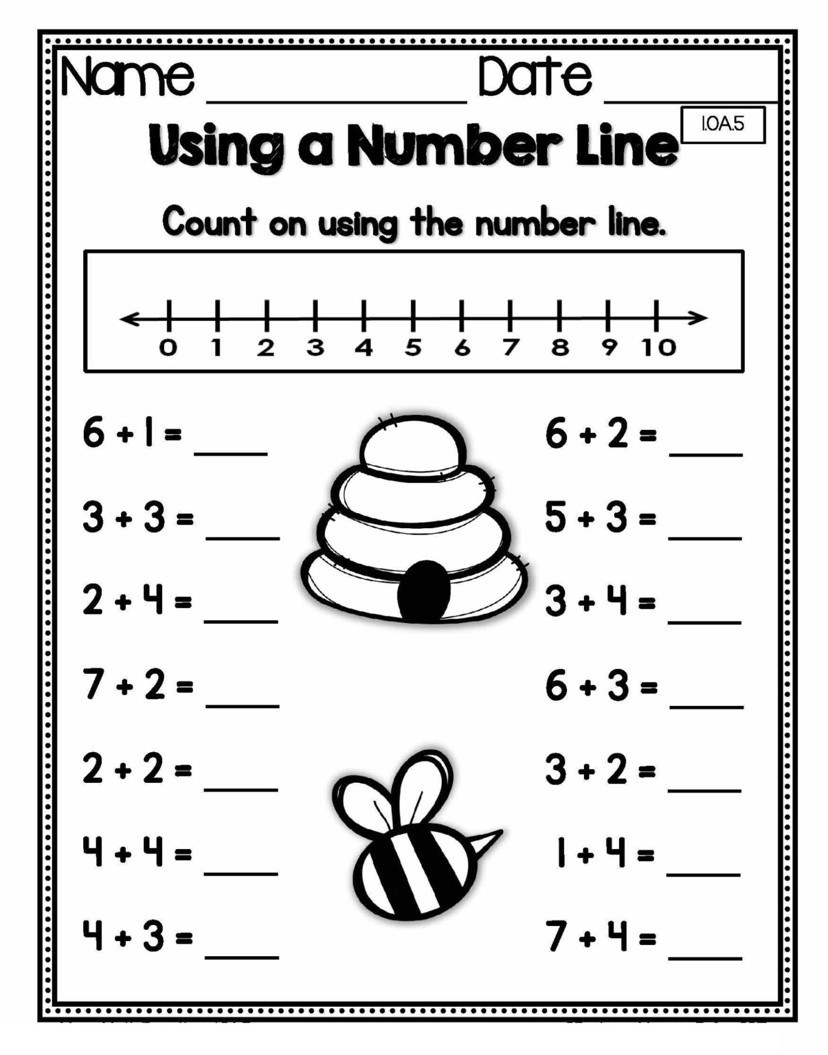 1St Grade Activity Sheets Printable - smartteachpages.com